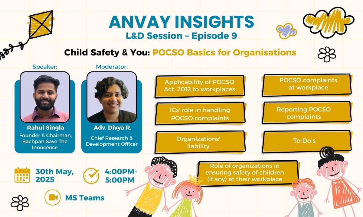 Anvay Insights – Episode 9 | Child Safety & You – POCSO Basics for ...